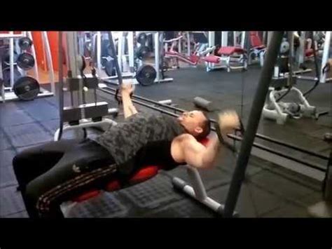 APERTURAS EN POLEAS BAJAS EN BANCO PLANO EJERCICIOS DE PECTORAL YouTube