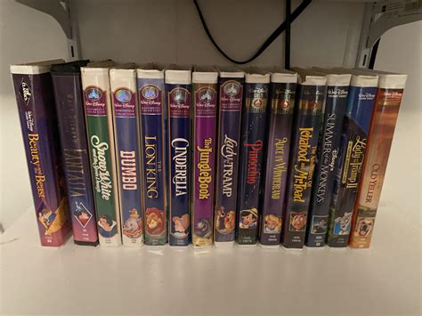 Disney Vhs Tapes Reseau Images And Photos Finder