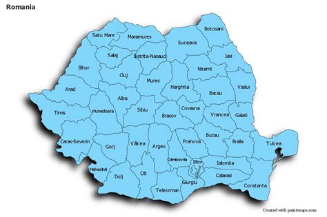 Mapas De Muestra Para Rumania