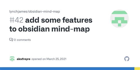Add Some Features To Obsidian Mind Map Issue 42 Lynchjames