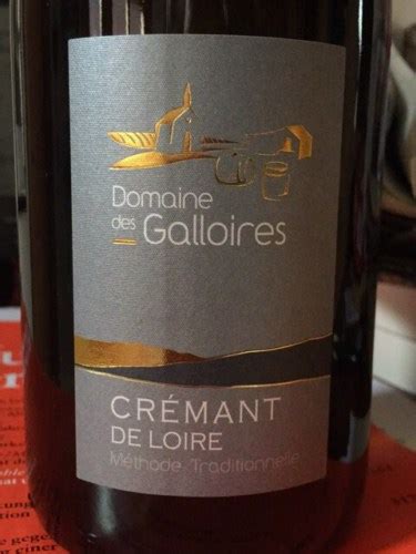 Domaine des Galloires Crémant de Loire Extra Brut Vivino France