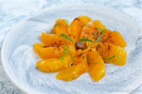 Salade d orange à la fleur d oranger et cannelle Les recettes de