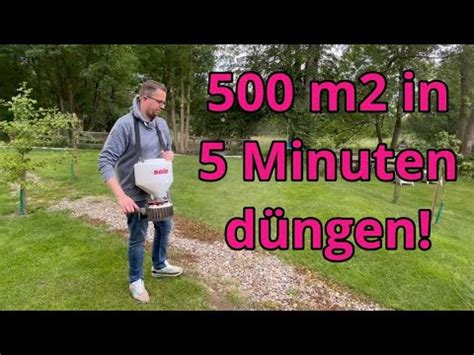 Rasen düngen leicht gemacht Gartenrundgang Juni 2024 tobiebel