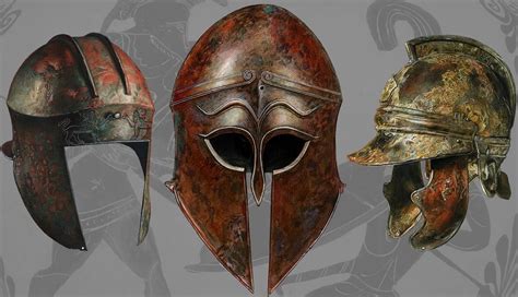Ancient Greek Helmets 8 Types And Their Characteristics