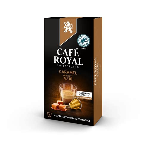 Café Royal Caramel 10 Capsules Cafe Royal Nespresso Cafe Royal