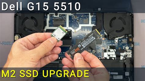 Dell G15 5510 How To Install M2 SSD Upgrade YouTube