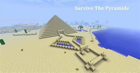 Survive The Pyramide Minecraft Map