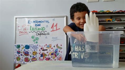 Experimentos con Luciano Capítulo 11 El guante que se infla solo