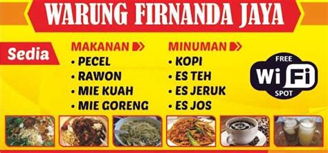 Detail Contoh Spanduk Kedai Makanan Koleksi Nomer