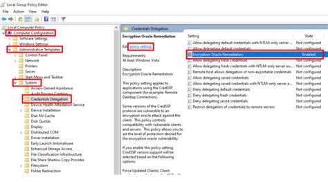 how to fix credssp encryption oracle remediation error when using remote desktop group buy expert