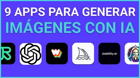9 Apps de IA para crear imágenes MidJourney Dalle Leonardo IA