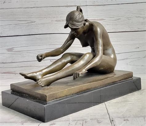 Nude Lady Girl Figura Naked Woman Femmina Scultura Statua Abstract