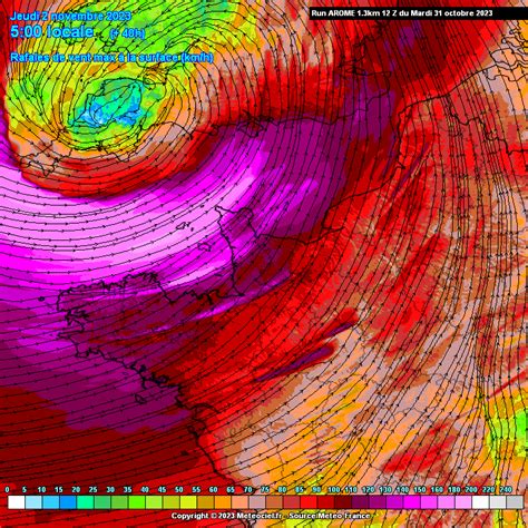 Point complet sur la tempête Ciaran Météo Lor