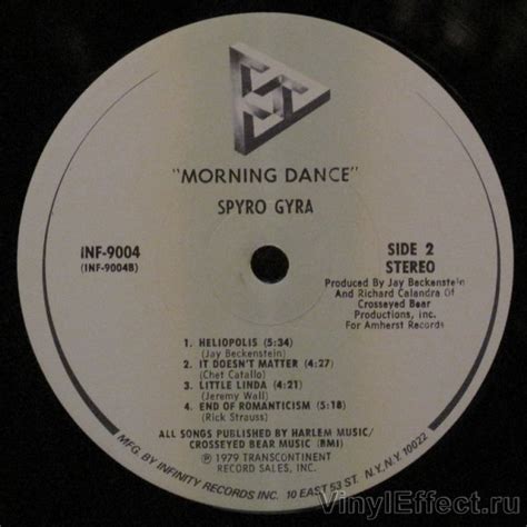 Spyro Gyra Morning Dance