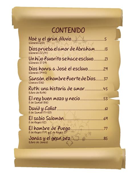 Lecturas de la Biblia para niños Lecturas de la biblia Biblia para