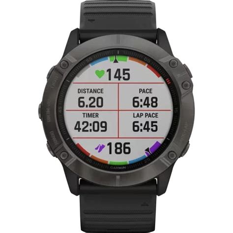 Garmin Fenix 6X Sapphire Heart Rate Monitor Backcountry Garmin