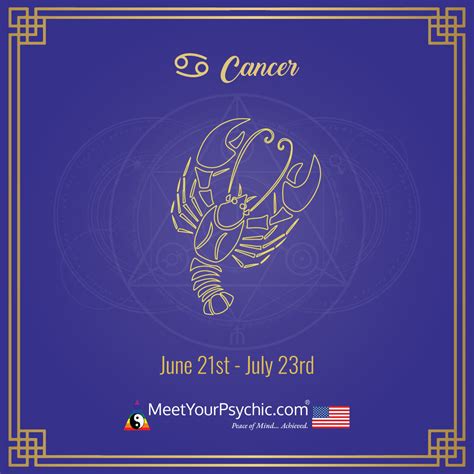 Cancer Zodiac Sign Characteristics Dates Personality Traits