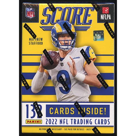 2022 Panini Score Football Blaster Box Fanatics Exclusive Pristine