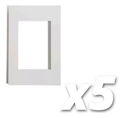 Pack X5 Tapas Lujo 4 Módulos Blancas Cambre Siglo Xxi 4134 MercadoLibre