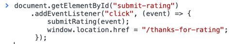 how to redirect in javascript atomized objects
