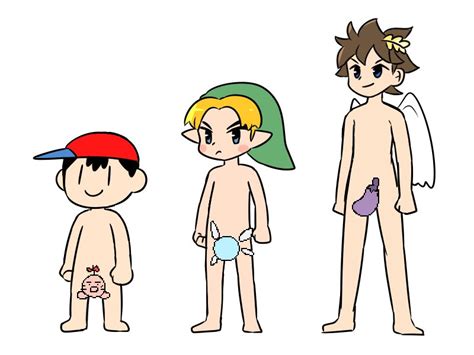 Post 4108243 Crossover EarthBound Kid Icarus Legend Of Zelda Link Mr