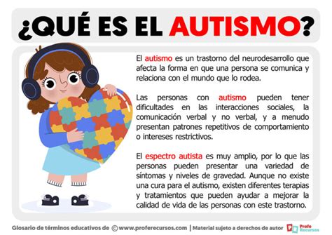 Qué es el Autismo Definición de Autismo