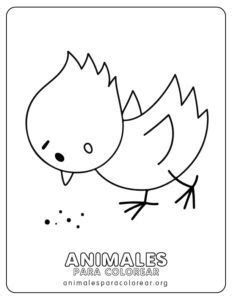 Pollitos Para Colorear Descargar E Imprimir Gratis