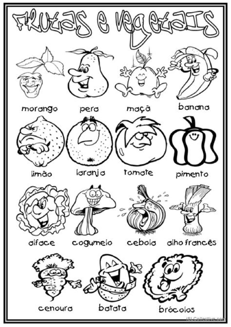 3 Vegetais Português PLE apostilas pdf doc