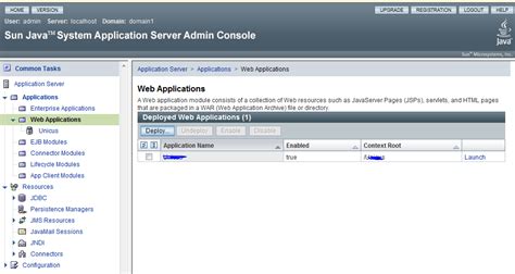 how to run jsp files web application archive in sun java system application server platform