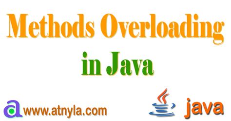 Method Overloading In Java Programming Language Atnyla