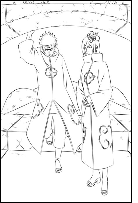 45 Desenhos Da Akatsuki Para Imprimir E Colorir Pintar