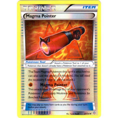 Magma Pointer Uncommon Reverse Holo Nm English Pokemon