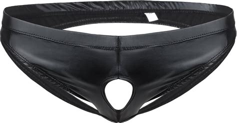 YiZYiF Jockstrap Da Uomo Intimo In Pelle Perizoma Mutande Slip Tanga