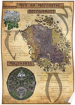 Elder Scrolls Morrowind Map