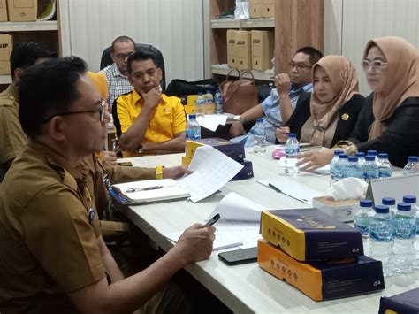 Gelar Rapat Dengar Pendapat Bersama Dinas Pertanahan Dan Penataan Ruang