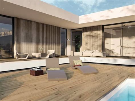 Les nombreux avantages des carrelages d extérieur imitation bois