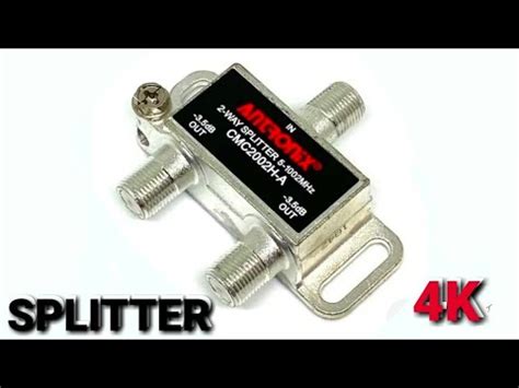Como Convertir Tu Splitter En Una Terrible Y Poderosa Antena TV En