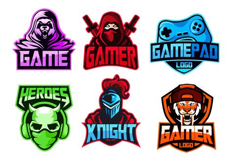 The Post Free Trending Gaming Clan Mascot Logo Design Template PSD Ai