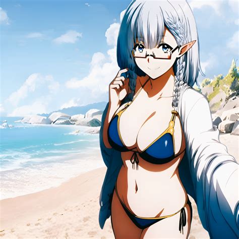 Rule 34 1girls Ai Generated Beta The Eminence In Shadow Big Breasts Bikini Blue Bikini Blue