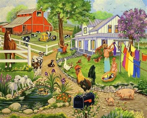 Zycie Dawniej Na Wsi Puzzle Online