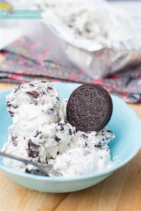 Cómo hacer helado de Oreo receta fácil PequeRecetas