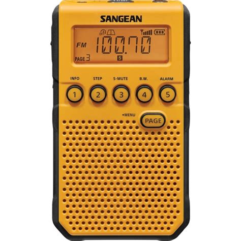 Sangean Dt 800yl Am Fm Weather Alert Pocket Radio