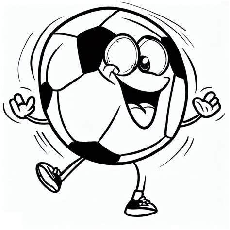 Desenhos De Bola De Futebol Para Colorir Pintar E Imprimir