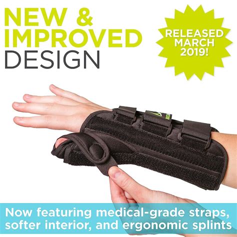 BraceAbility Thumb Wrist Spica Splint De Quervain S Tenosynovitis