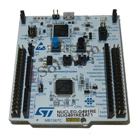 Stm32 Nucleo 64 Development Board With Stm32g491re Mcu Supports