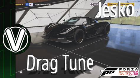 Forza Horizon Koenigsegg Jesko Drag Tune Fastest Forza Horizon