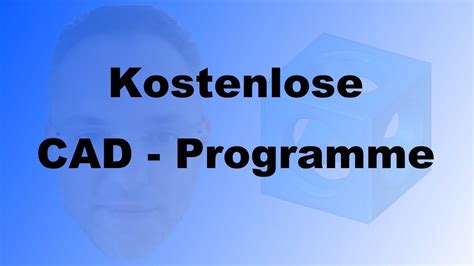 Kostenlose Cad Programme Youtube