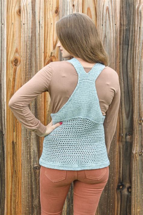 Crochet Racerback Summer Vest Free Pattern Life Yarn