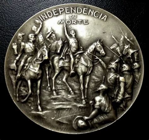 JOSÉ BONIFÁCIO Brazilian independence 1922 Military White Medal