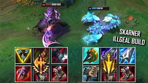 ON HIT SKARNER Vs DARIUS FULL BUILD FIGHTS Best Moments YouTube